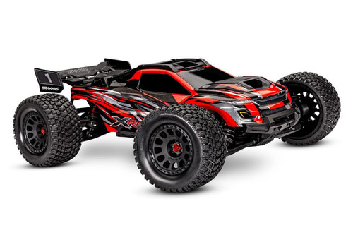 TRA78086-4RED X-Maxx Race Truck (XRT) - Red/Rouge | Metro Drift Shop