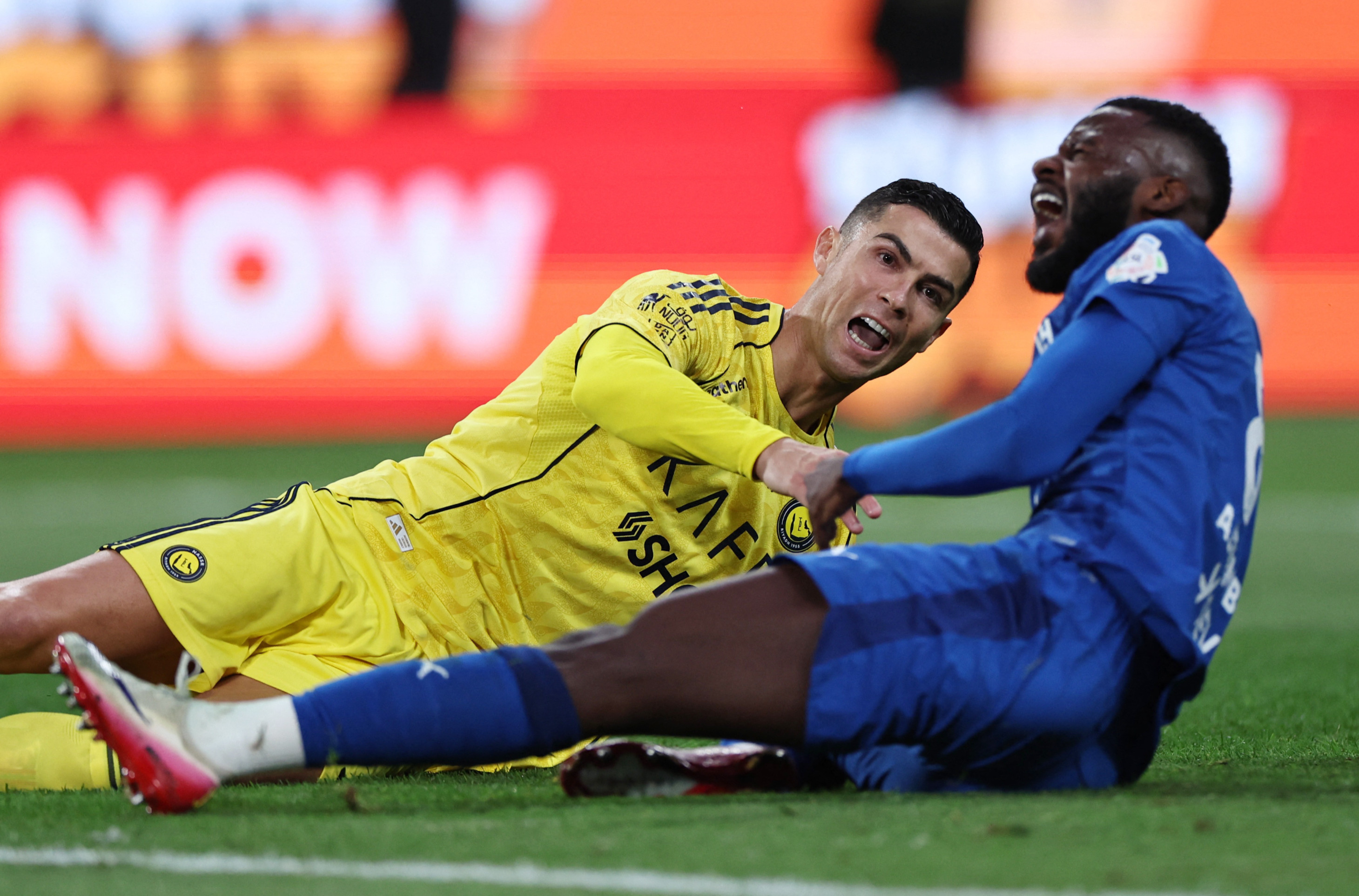 Cristiano Ronaldo and the Al Nassr team face Al Hilal in Saudi Arabia ...