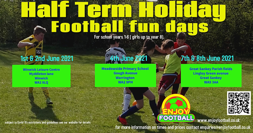 School Holiday Football Fun Days June 21
