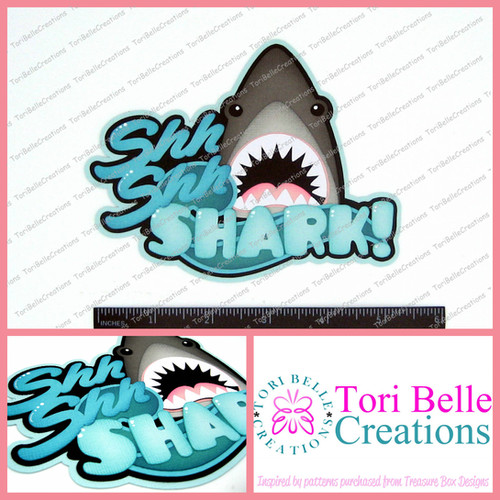 Shh Shh Shark | Tori Belle Creations