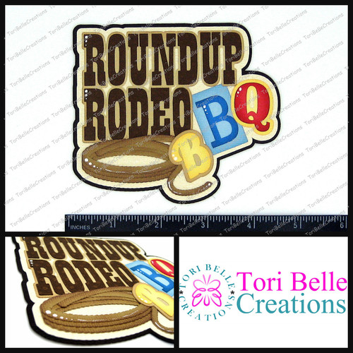 Roundup Rodeo BBQ | Tori Belle Creations