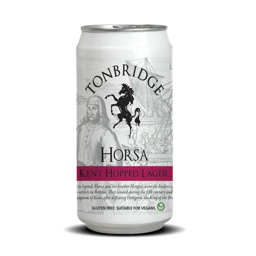 Tonbridge Brewery - Horsa - Kent Hopped Lager | Hops and Hampers