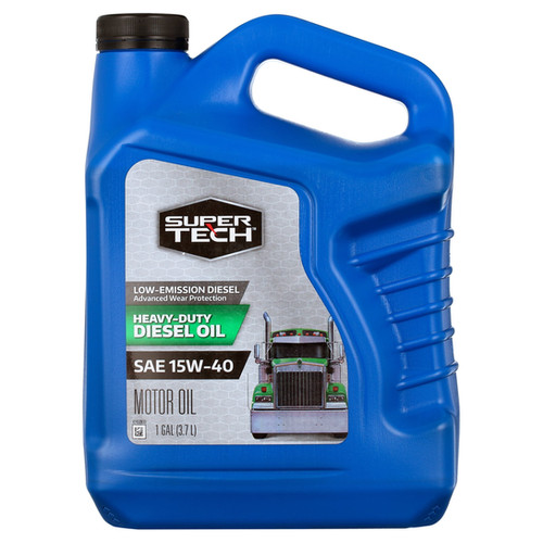 Super Tech Heavy Duty SAE 15W-40 Motor Oil, 1 Gallon | AutoMaximizer.com