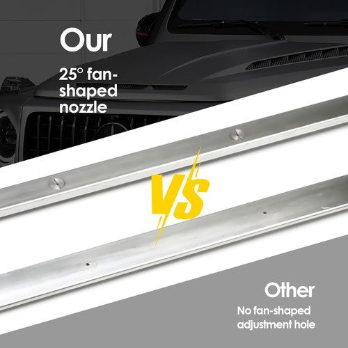 High Pressure Wash Car Water Tank Radiator Condenser Cleaning Wand Tool ...