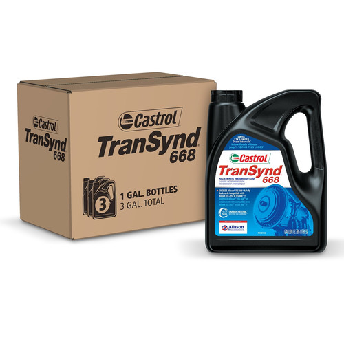 Castrol TranSynd 668 Full Synthetic Automatic Transmission Fluid, 1 ...