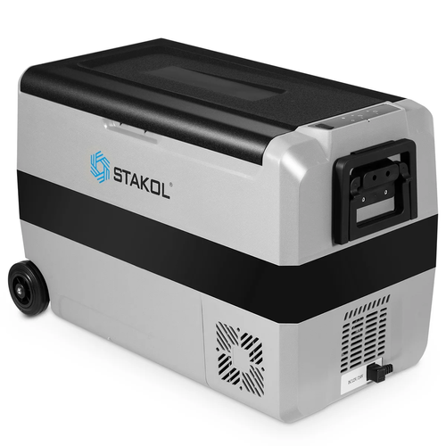 STAKOL 53 Quarts Portable Electric Car Cooler Refrigerator/Freezer ...