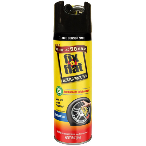 Fix-A-Flat Aerosol Emergency Flat Tire Repair and Inflator, for ...