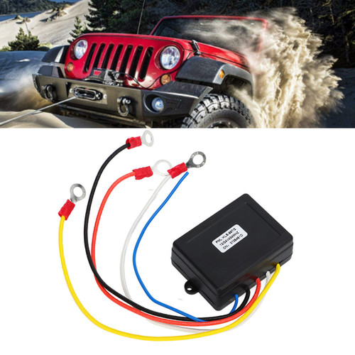 12V 24V Wireless Winch Control System Kit Waterproof Electric Winch ...
