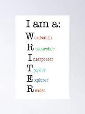 I Am A Writer