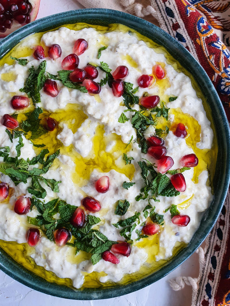Mutabal - Arabic Eggplant Dip