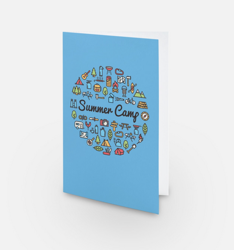 Summer Camp Greeting Card | Brodysonline.com