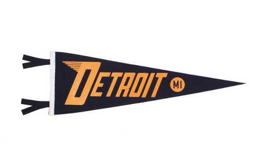 Detroit Pennant | Brodysonline.com