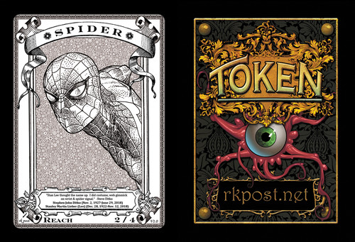 T972 Classic Spider 6 Token | rkpost