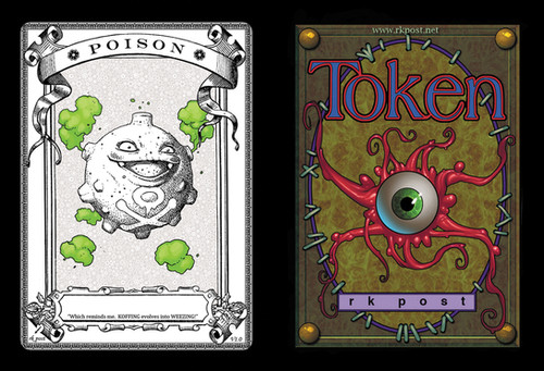 T568 Classic Poison Counter 5 Token | rkpost