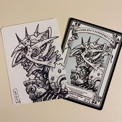 OTA016 Original Goblin Construct 1 Token Art | rkpost