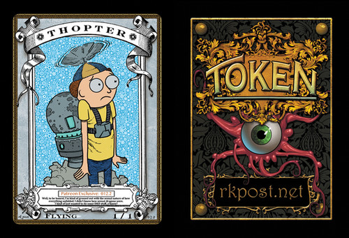 Patreon Release 12: Thopter 1 Silver Token | rkpost