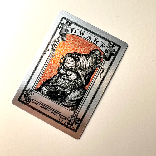 PAT064 Dwarf 1 Aluminum Token | rkpost