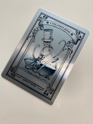 PAT015 Mana Colorless 1 Aluminum Token | rkpost