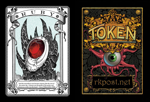 T734 Classic Ruby 1 Token Rkpost