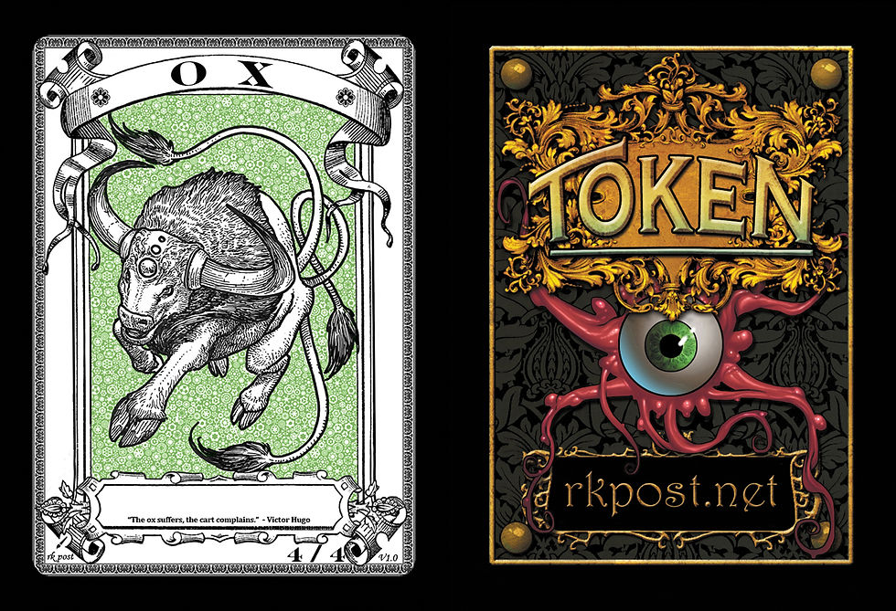 T1079 Classic Ox 1 Token | rkpost