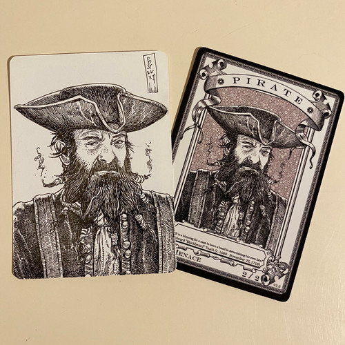 OTA027 Original Pirate 1 Token Art | rkpost