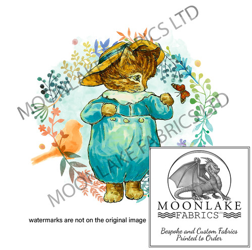 Tom Kitten Flower Circle | Moonlake Fabrics Ltd