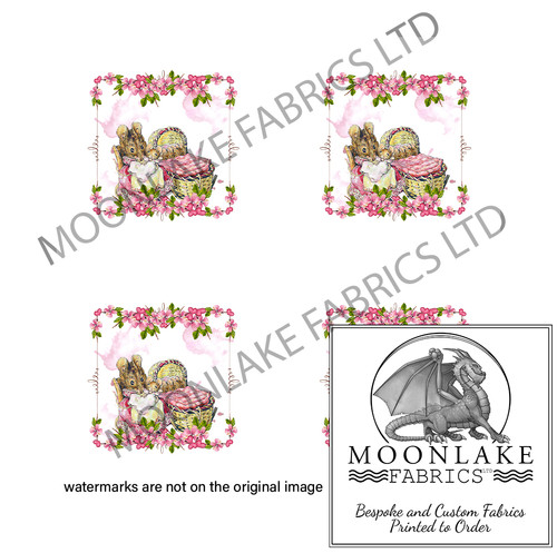 Hunka Munka Floral Square | Moonlake Fabrics Ltd