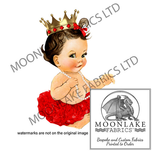 Princess red tutu and pearls | Moonlake Fabrics Ltd