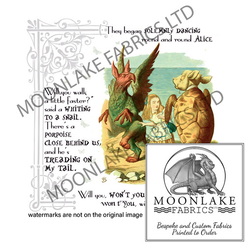 Alice Mock Turtle | Moonlake Fabrics Ltd