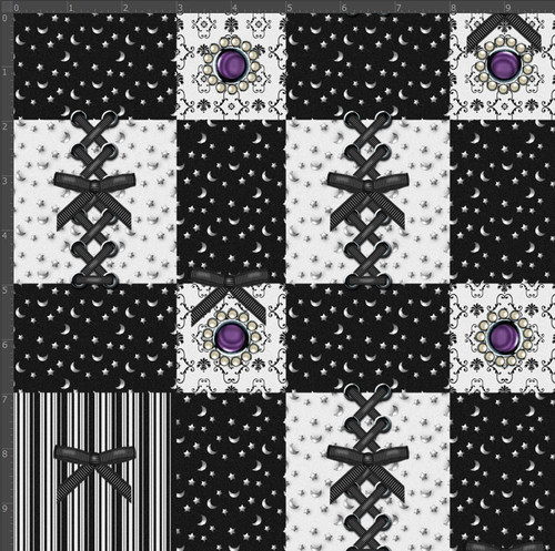 Gothic Patchwork, Meters/Yards | Moonlake Fabrics Ltd
