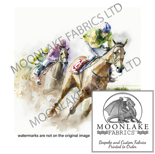 Horse Racing on the inside | Moonlake Fabrics Ltd