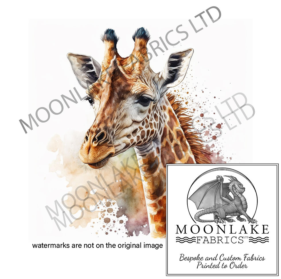 Giraffe Panels | Moonlake Fabrics Ltd