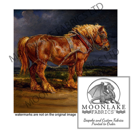Vintage Shire Horse | Moonlake Fabrics Ltd
