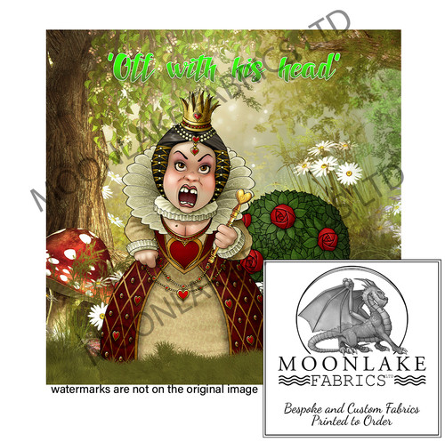 Peeps Queen off with his Head | Moonlake Fabrics Ltd