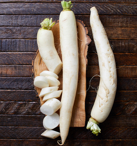 Radish Daikon | Thriving Foods Farm