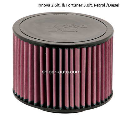 Innova / Fortuner- K&N Performance Air Filter | Sniper Automotive