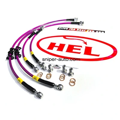 Jimny- HEL Steel Braided Brake Lines | Sniper Automotive