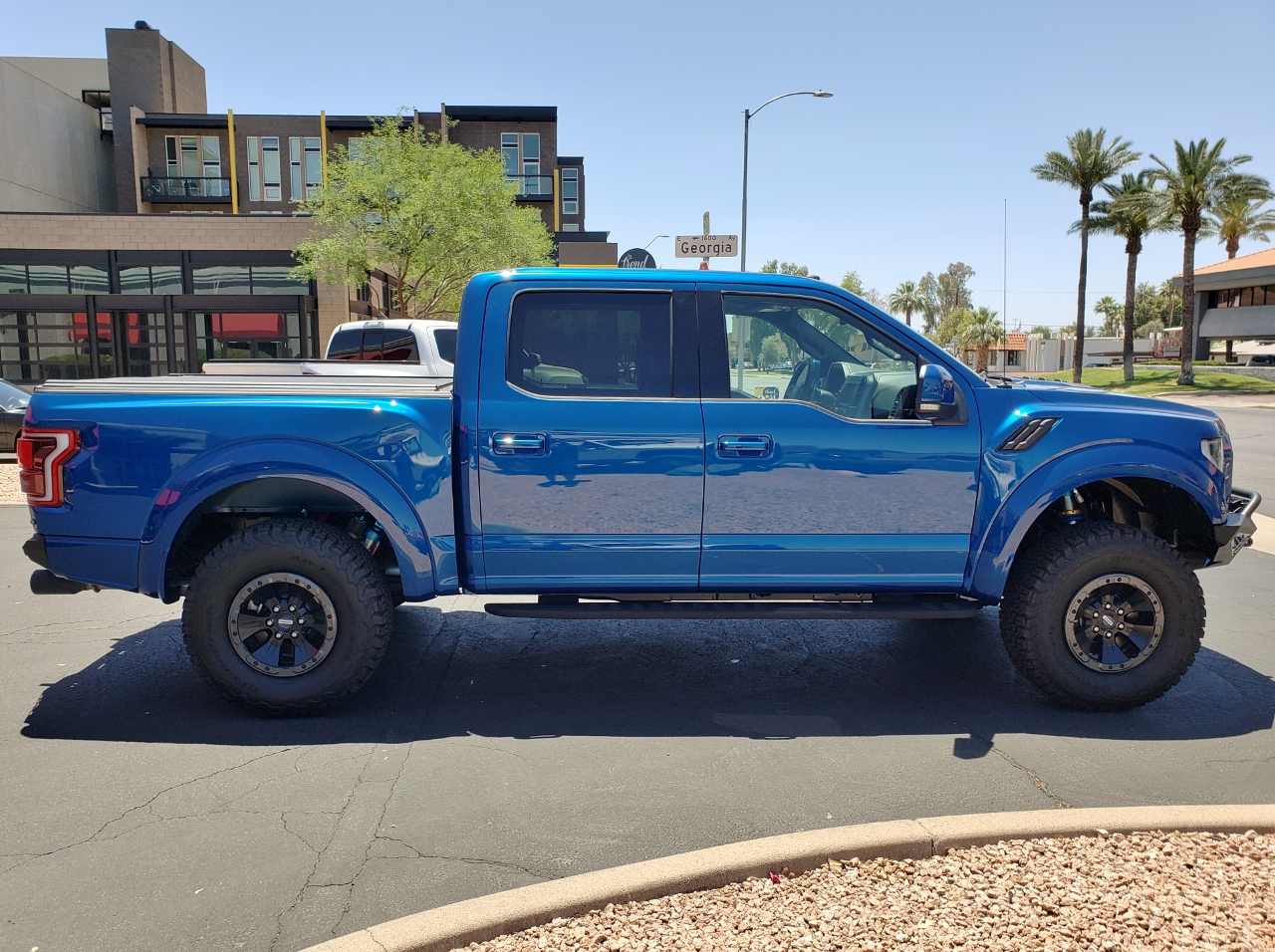 2018 Ford Raptor Blue