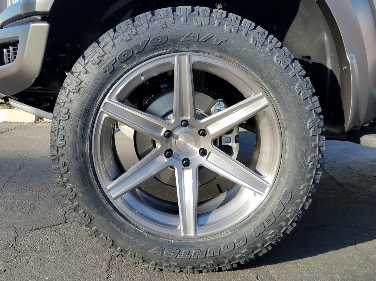 2017 Ford Raptor Matte Grey