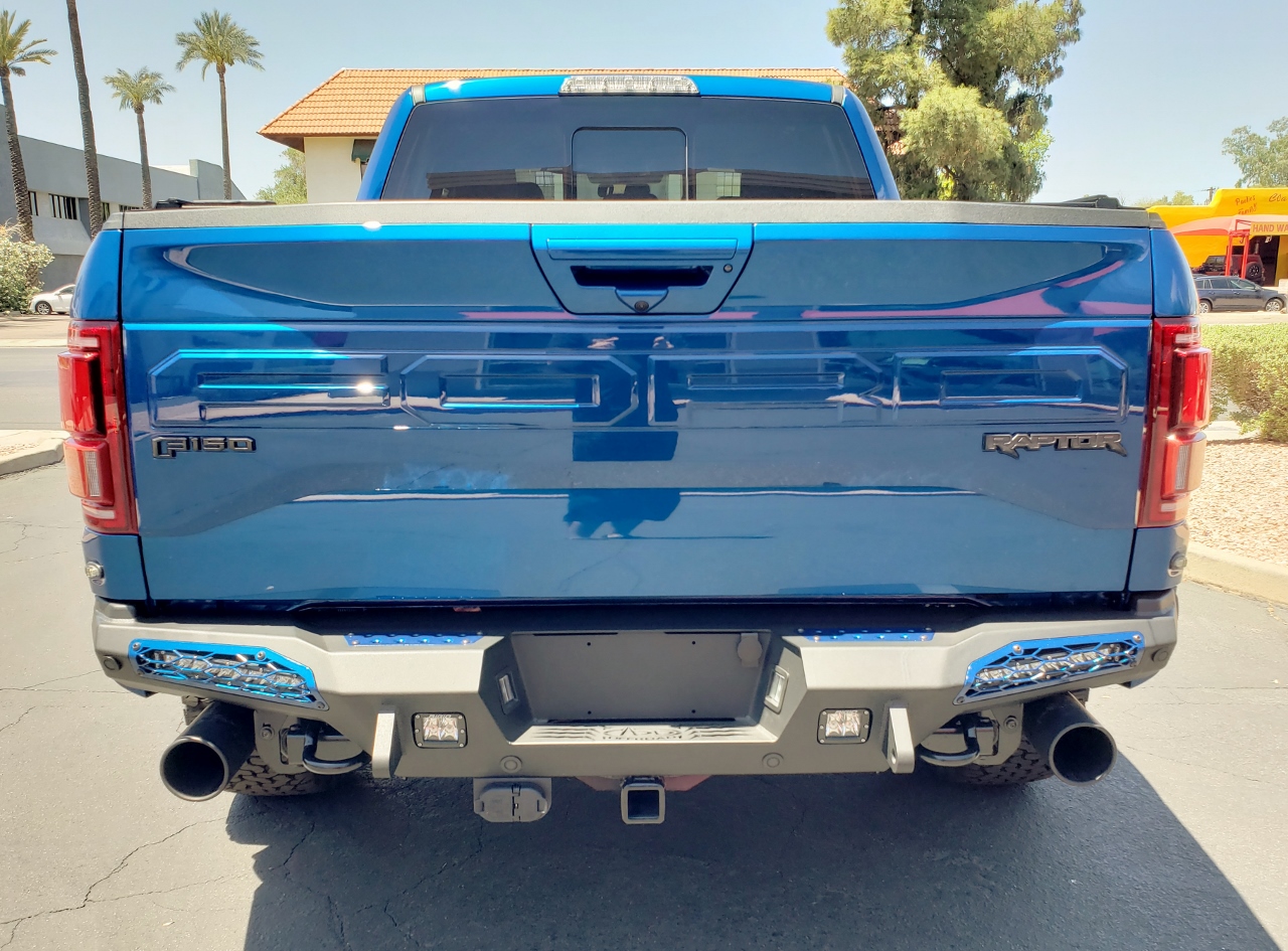 2018 Ford Raptor Blue