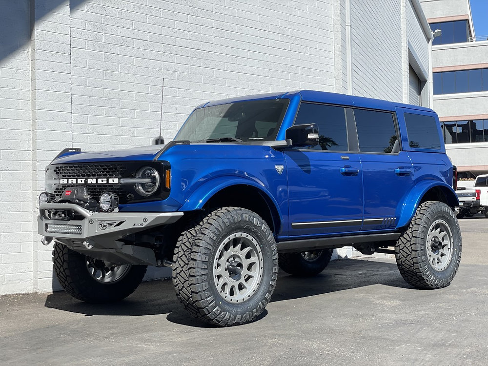 2021 Ford Bronco Blue Metallic