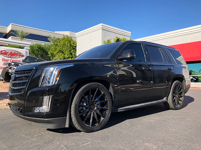 escalade custom wheels