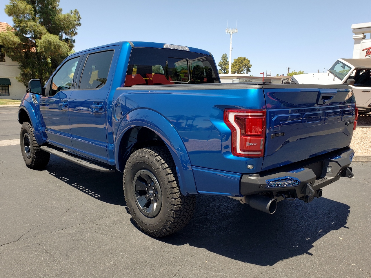2018 Ford Raptor Blue
