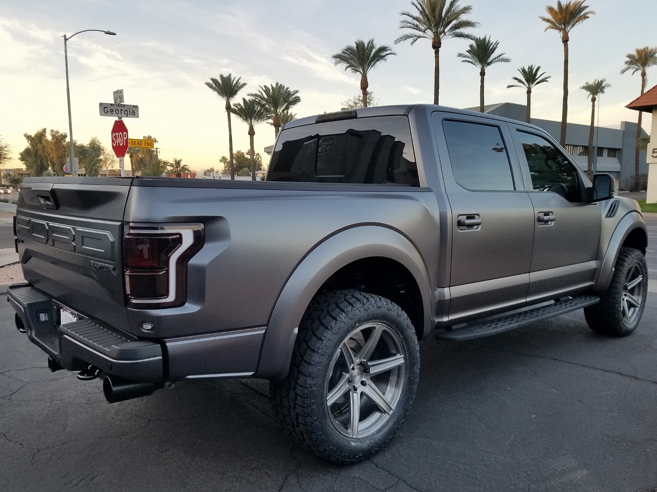 2017 Ford Raptor Matte Grey