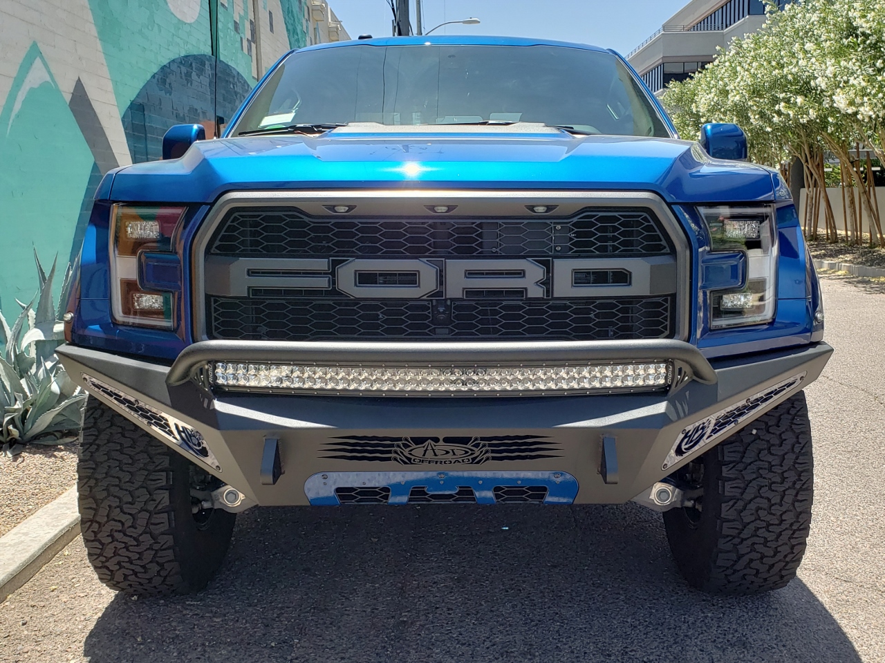 2018 Ford Raptor Blue
