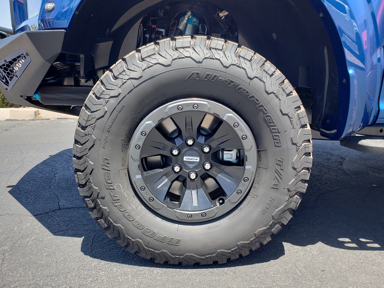 2018 Ford Raptor Blue