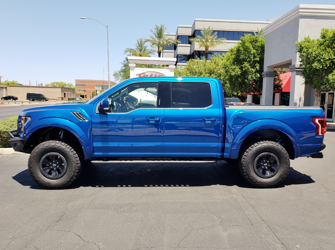 2018 Ford Raptor Blue