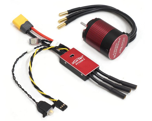 Furitek Python X 80A Brushless Esc & Motor Combo | Shaka Hobbies