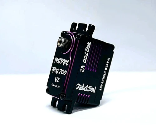 NSDRC RS700 V2 SPECIAL EDITION SERVO & HORN (PURPLE) | Shaka Hobbies