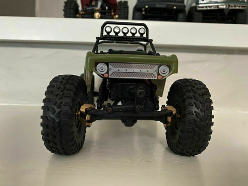 1.0 "WIDE" Track Military Beadlocks 7mm Hex | Shaka Hobbies